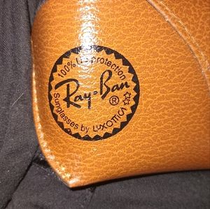 Ray-Ban | Accessories | Rayban Original Glasses Case Leather | Poshmark